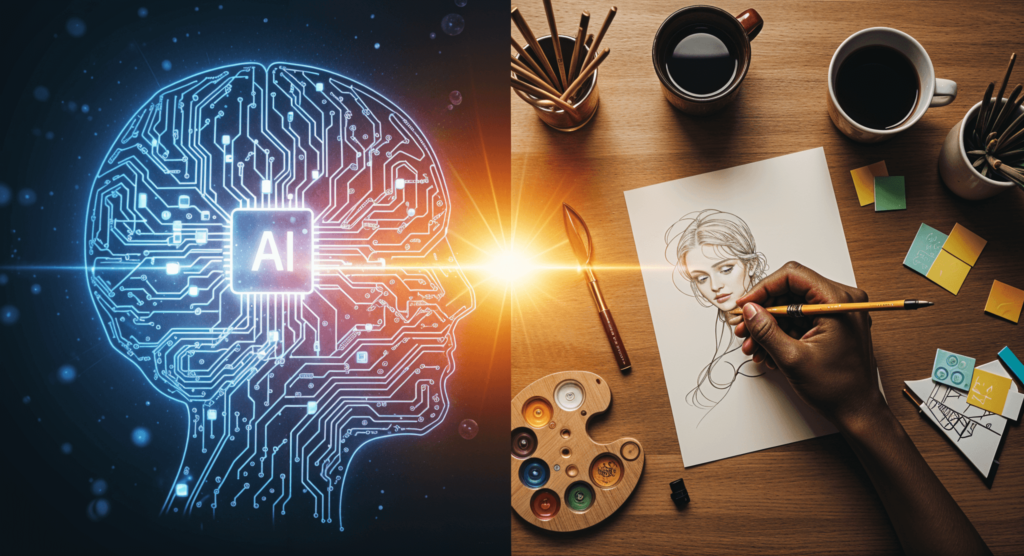 Is Originality Dead? The AI vs Human Creative Challenge - Dicomm